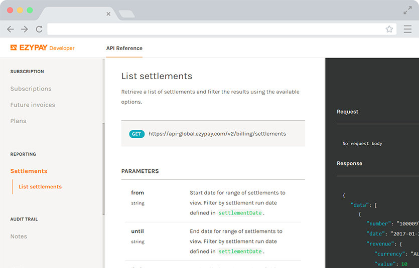 Financial Reporting Software (Feature) | Ezypay